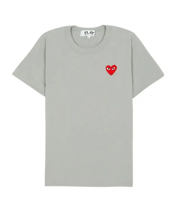 Comme Des Garçons Crewneck T-shirt With Logo Detail