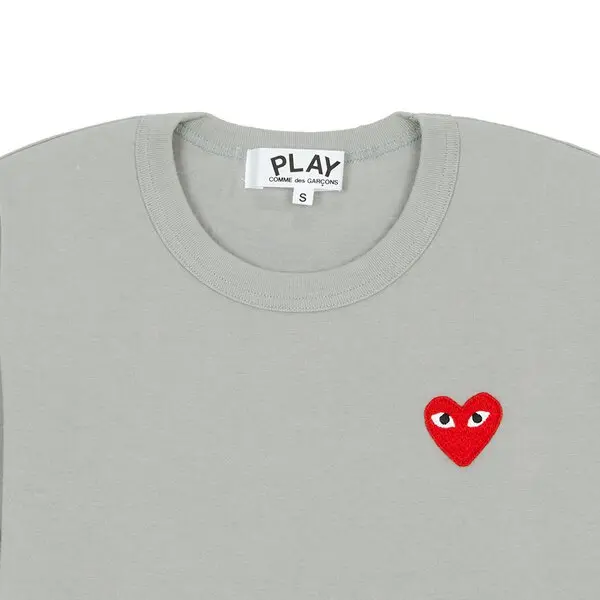 Comme Des Garçons Crewneck T-shirt With Logo Detail