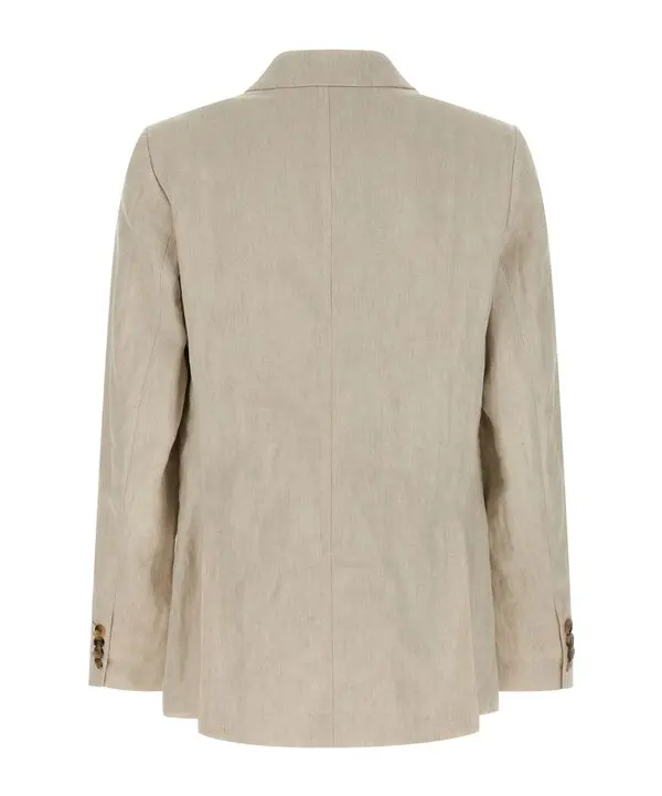 Dries Van Noten Barry Oversized Double-breasted Blazer - Beige