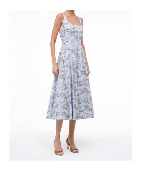 Staud Wells Dress - Multicolor