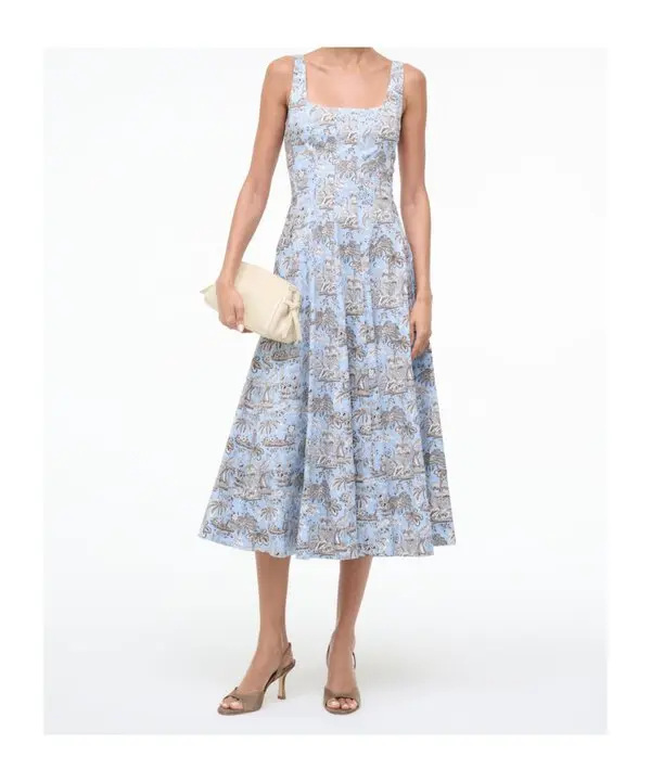 Staud Wells Dress - Multicolor
