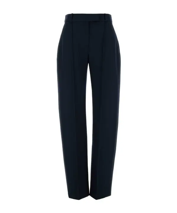 Alexander McQueen Tailored Straight-leg Pants - Black