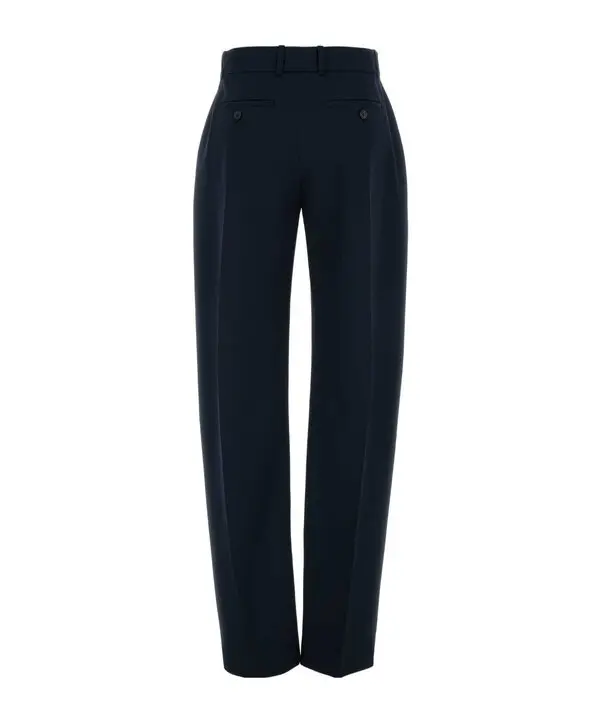 Alexander McQueen Tailored Straight-leg Pants - Black