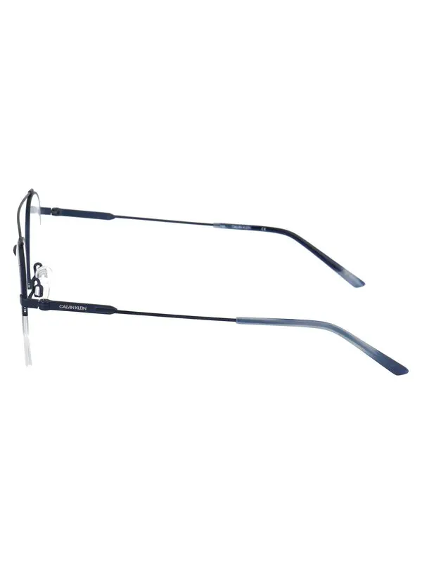 Calvin Klein Ultra-fine Half-frame Eyeglasses