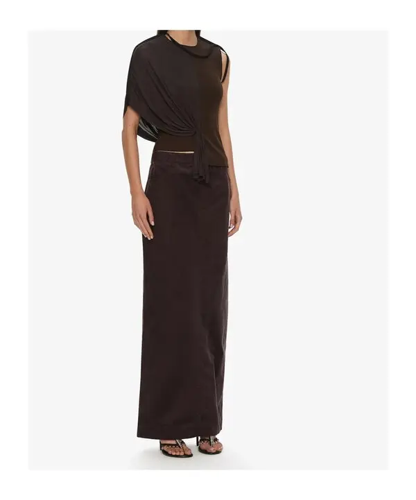 Christopher Esber Asymmetrical Draped Knot Top