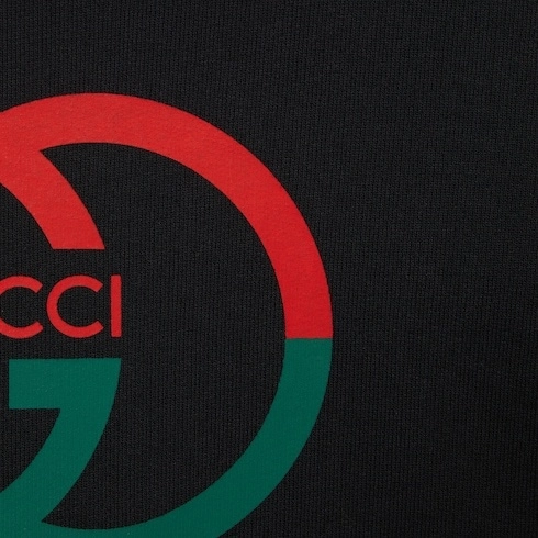 Gucci Interlocking G Drawstring Hoodie