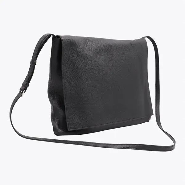 THE ROW Leather Messenger Bag