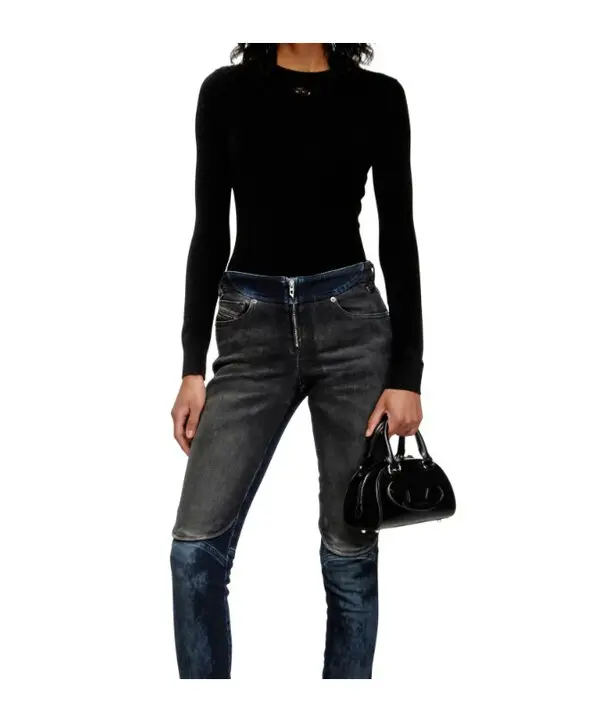 DIESEL® 1dr Dome Crossbody Bag - Black