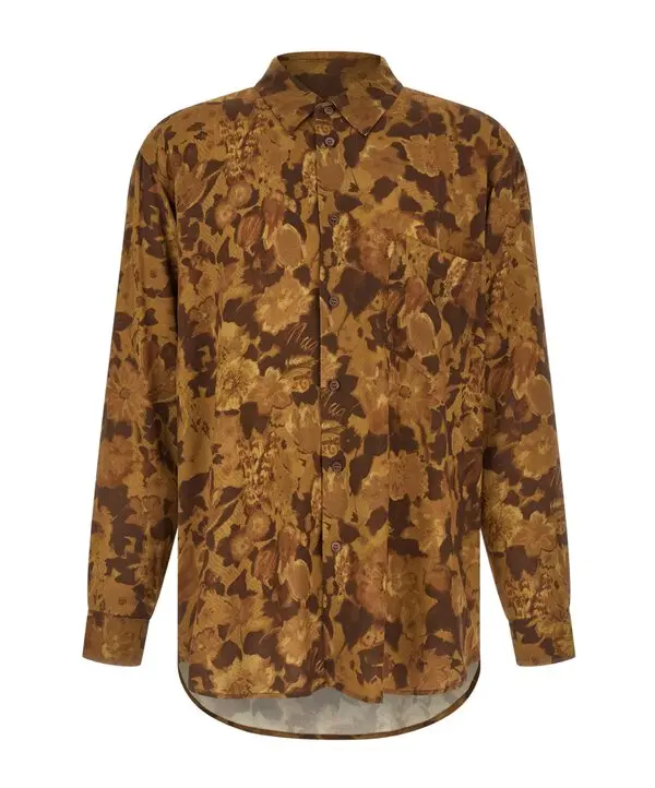 MAGLIANO Dried Flower Oversized Shirt