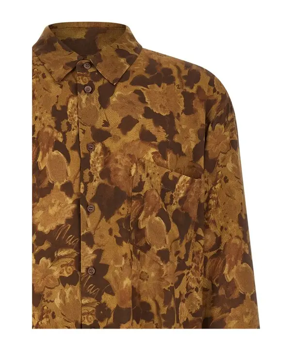 MAGLIANO Dried Flower Oversized Shirt