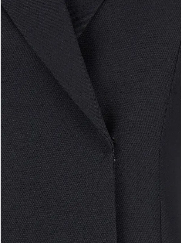 Fendi Peplum Detail Fitted Waist Coat