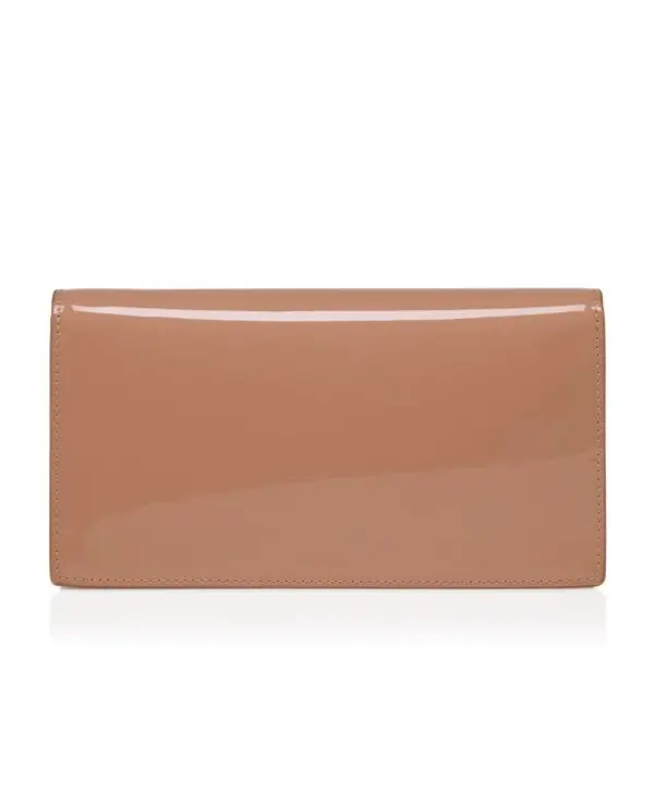 CHRISTIAN LOUBOUTIN Chain Logo Shoulder Bag - Blush