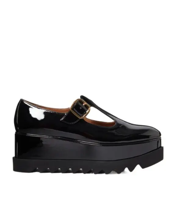 Stella McCartney Elyse T-bar Platform Mary Janes
