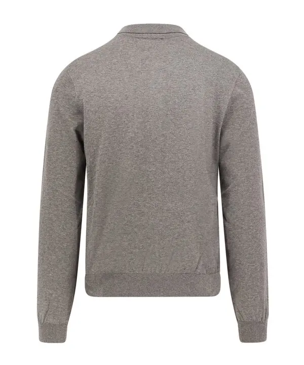 Celine Polo Sweater In Fine Cotton