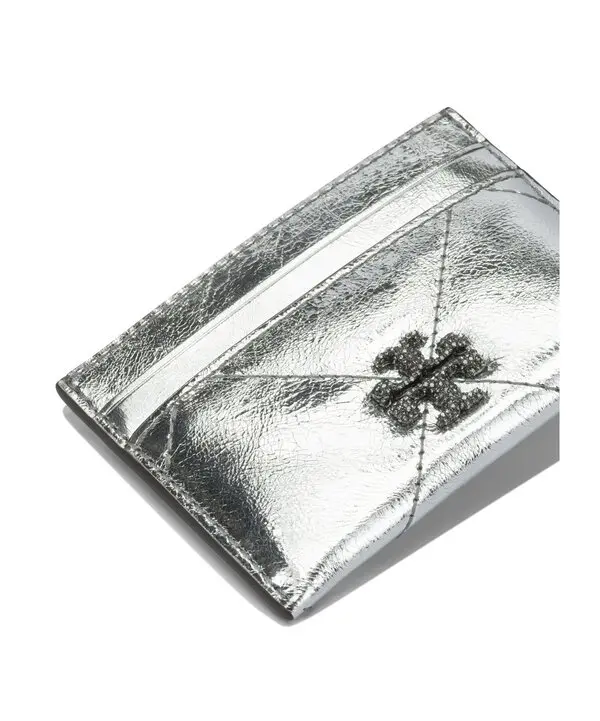 Tory Burch Logo-embellished Card Holder