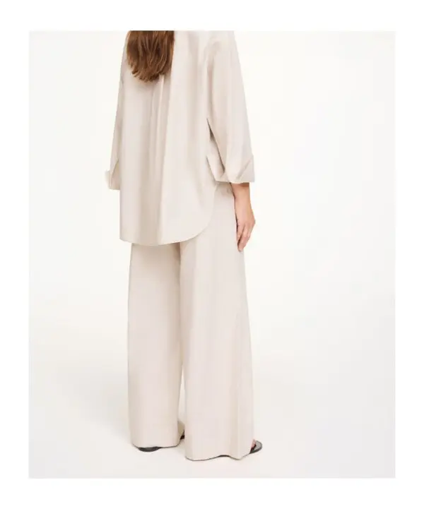 BY MALENE BIRGER Cabello Striped Wide-leg Trousers