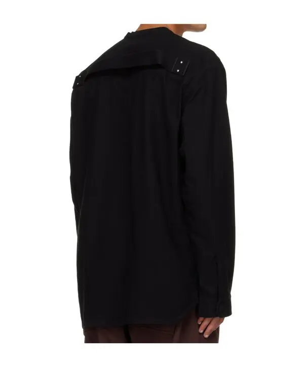 Rick Owens Brushed Cotton Poplin Shirt