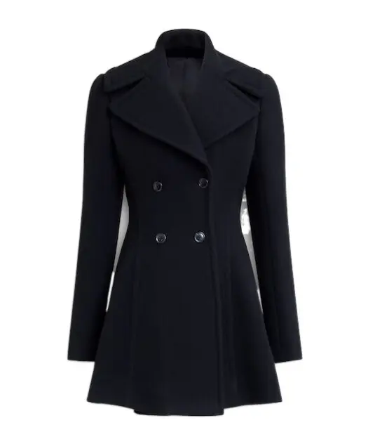 Alaïa Double Breasted Long Sleeved Coat