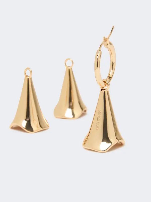 Sportmax Floral Pendant Earrings
