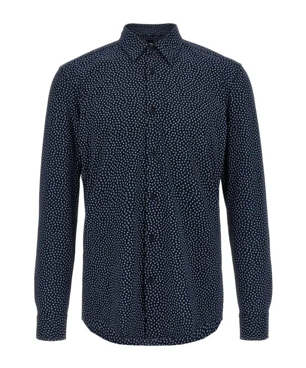 Hugo Boss Roan All-over Patterned Button-up Shirt