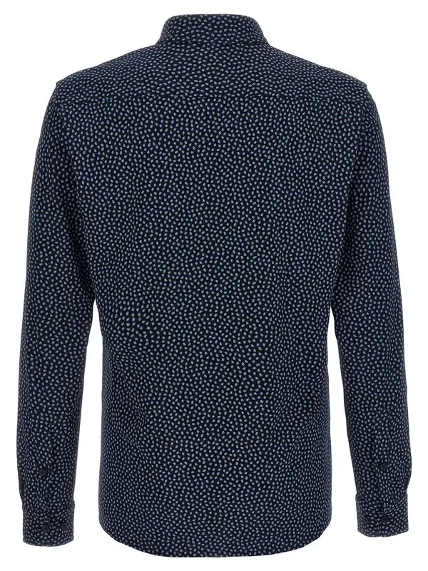 Hugo Boss Roan All-over Patterned Button-up Shirt