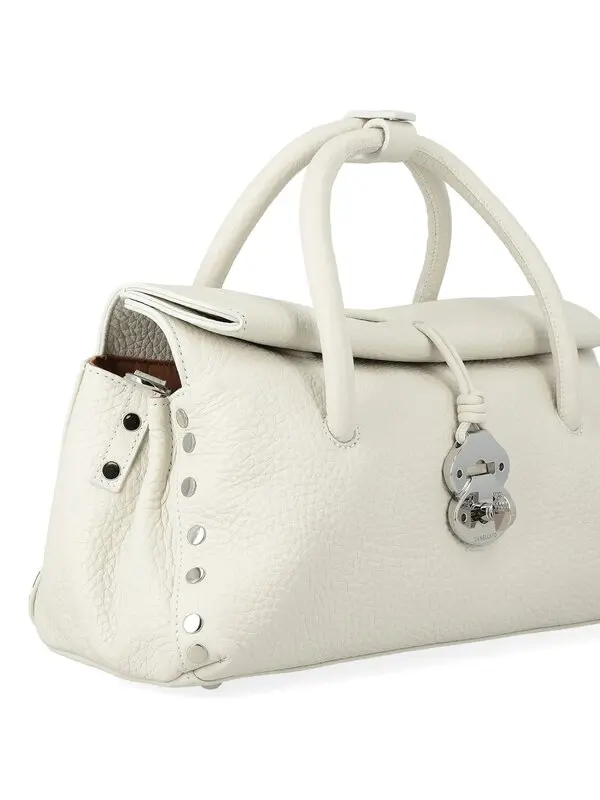 ZANELLATO Centauro Baby Tote Bag With Logo Detail - White