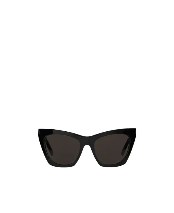 Saint Laurent Kate Cat Eye Frame Sunglasses - Black