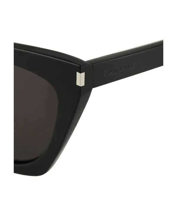 Saint Laurent Kate Cat Eye Frame Sunglasses - Black