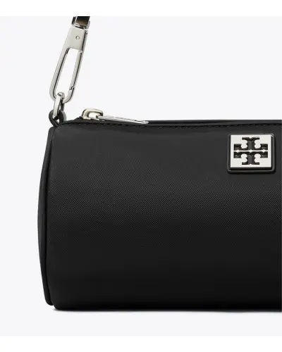 Tory Burch Virginia Zipped Cylinder Bag - Black