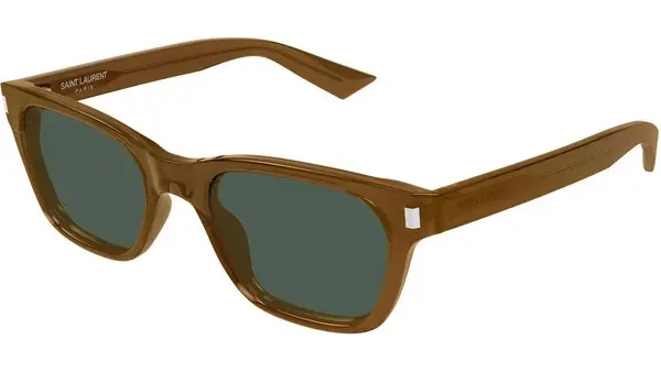 Saint Laurent Rectangle Frame Sunglasses - Black