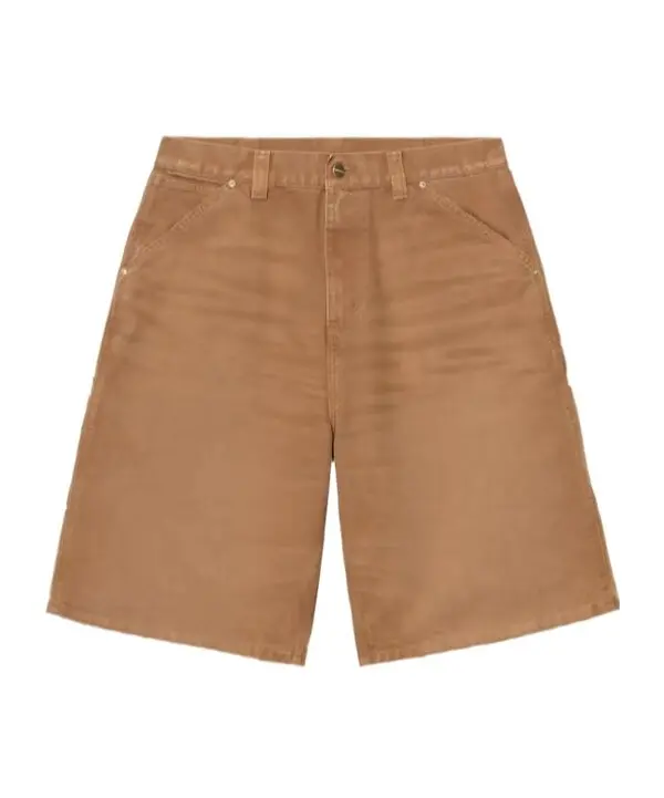 Carhartt Work In Progress Og Single Knee Canvas Shorts - Brown