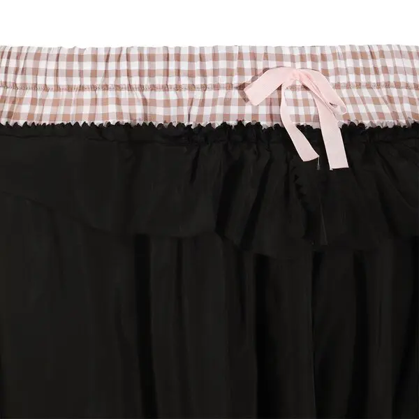 MAISON MARGIELA Panelled Pleated Midi Skirt