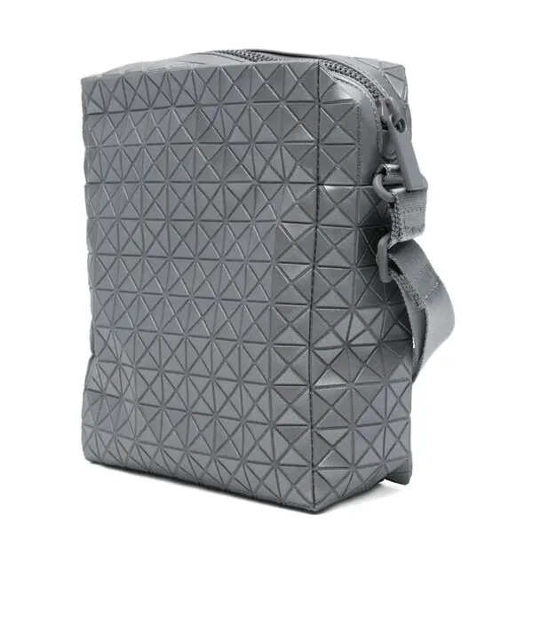 Issey Miyake Geometric Messenger Bag - Grey