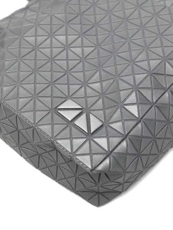 Issey Miyake Geometric Messenger Bag - Grey