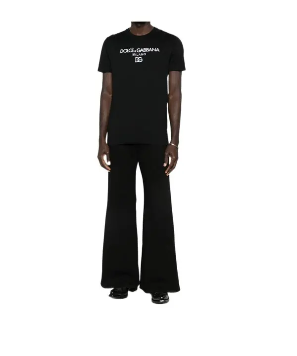 Dolce & Gabbana Dolce Gabbana Logo Embroidered T-shirt