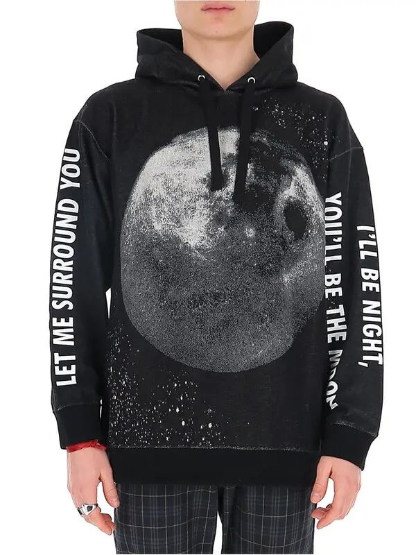 Valentino Garavani Moon Print' Oversized Hoodie