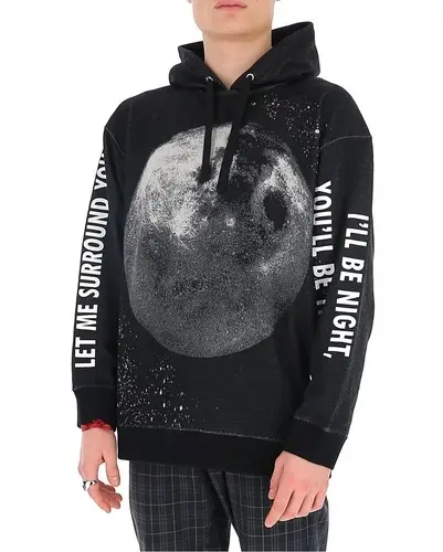Valentino Garavani Moon Print' Oversized Hoodie