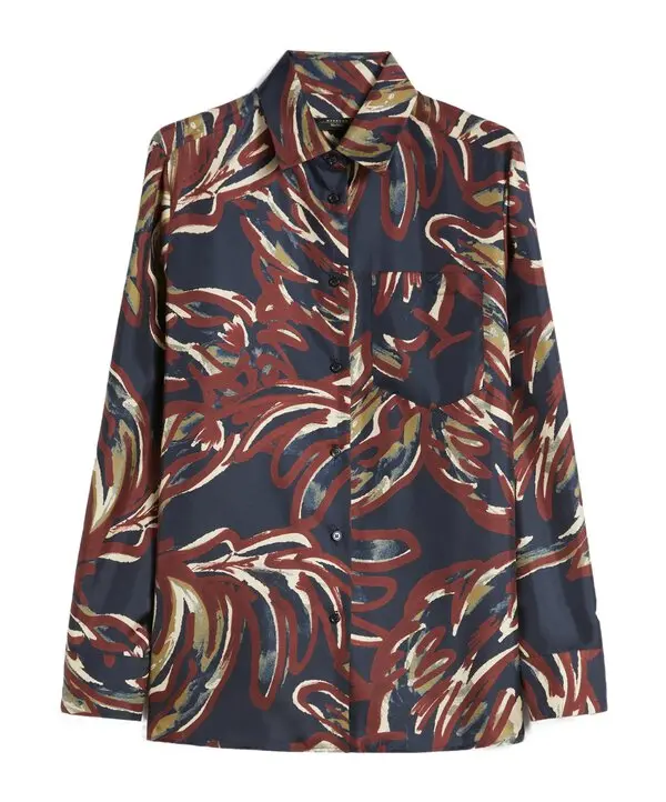 Max Mara Printed Twill Shirt