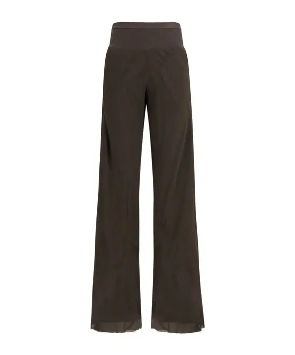 Rick Owens Bias Floor-length Pants - Black