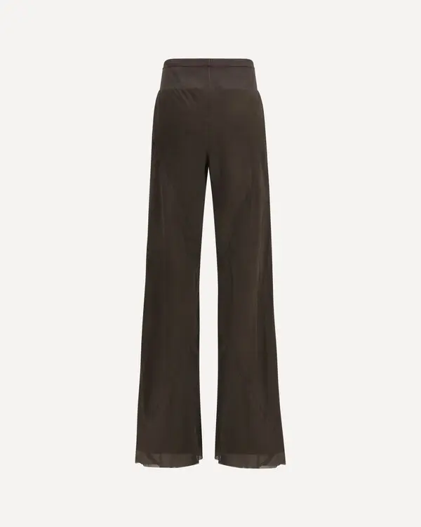 Rick Owens Bias Floor-length Pants - Black