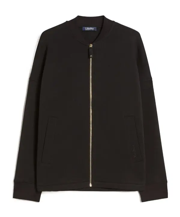 Max Mara Smmradioso Zip-up Jacket - Black