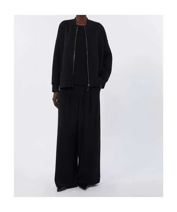 Max Mara Smmradioso Zip-up Jacket - Black