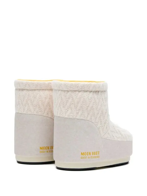 Moon Boot Icon Low Knit Ankle Boots