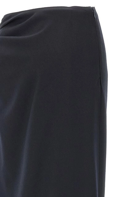 Dries Van Noten Sovora Asymmetric Midi Skirt