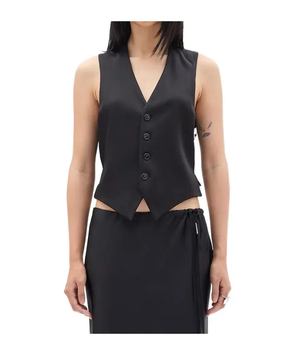 ANN DEMEULEMEESTER V-neck Tailored Waistcoat