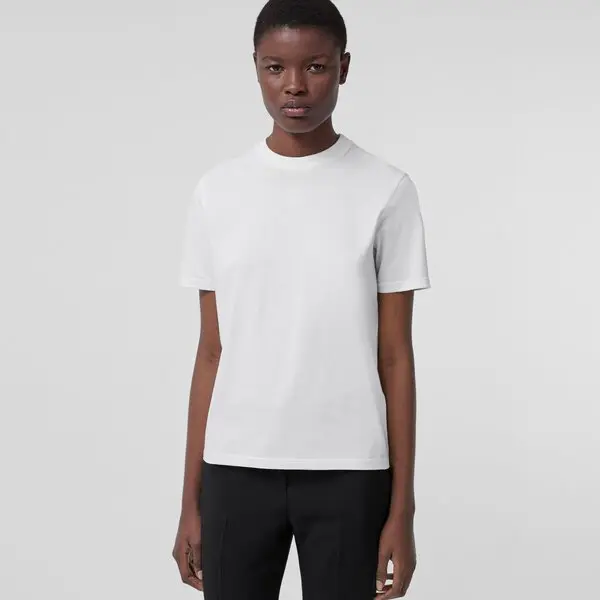 Burberry Embroidered Monogram T-shirt