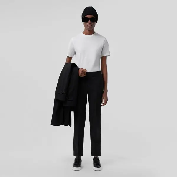 Burberry Embroidered Monogram T-shirt