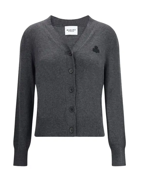 Isabel Marant Étoile Karina V-neck Cardigan - Black