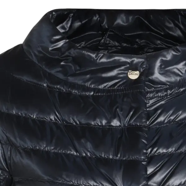 Herno Short-sleeved Down Jacket - Dark Blue