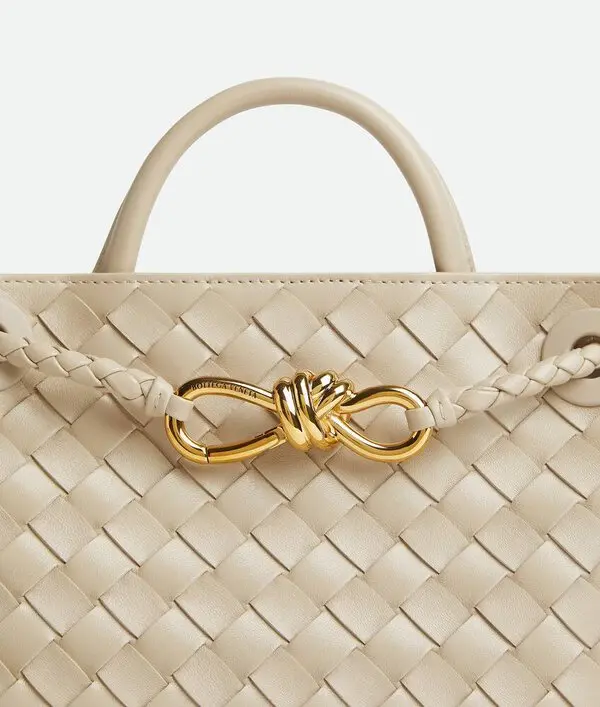 Bottega Veneta Andiamo Small Tote Bag - Natural